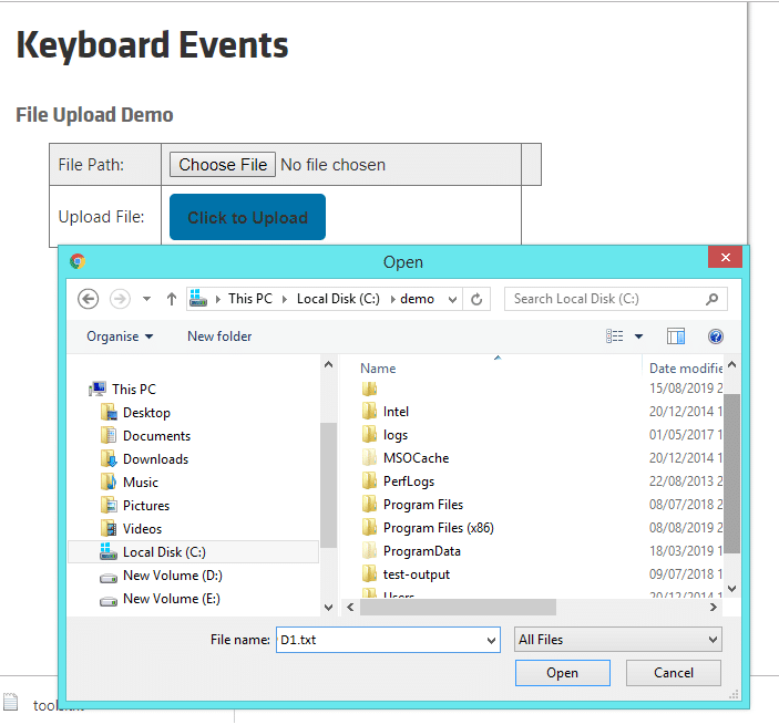 How To Use Robot Class Keyboard Events In Java